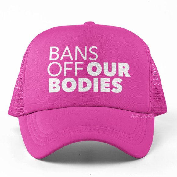Accessories | Bans Off Our Bodies Hot Pink Foam Trucker Hat Mesh ...